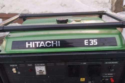 Генератор бензиновый hitachi Е35