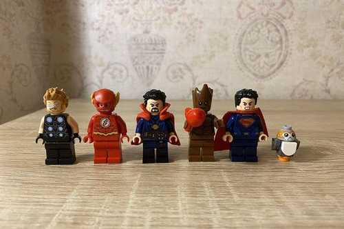 Lego marvel super heroes минифигурки