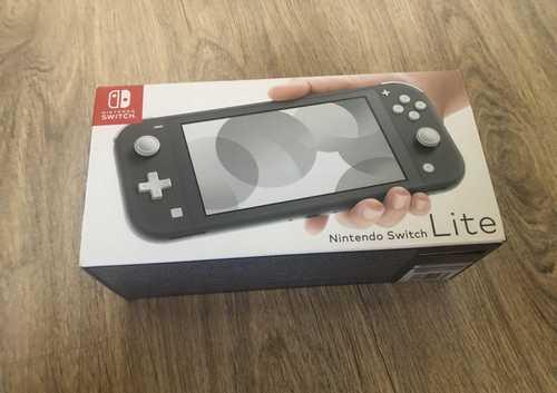 Nintendo switch lite +чехол +защитное стекло