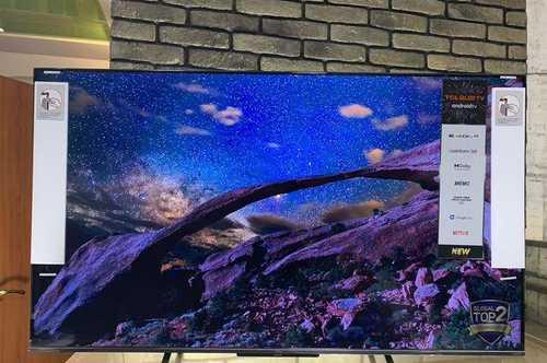 Безрамочный 55” 4K Ultra qled Android(заряженный)