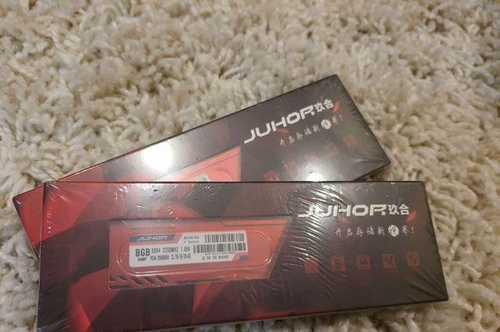 Новый комплект 2x816 GB DDR4 3200 Juhor с охлажден