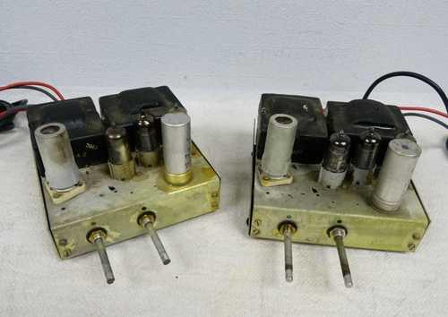Mullard EL-42 Tubeamp Ламп моноблоки 1950г