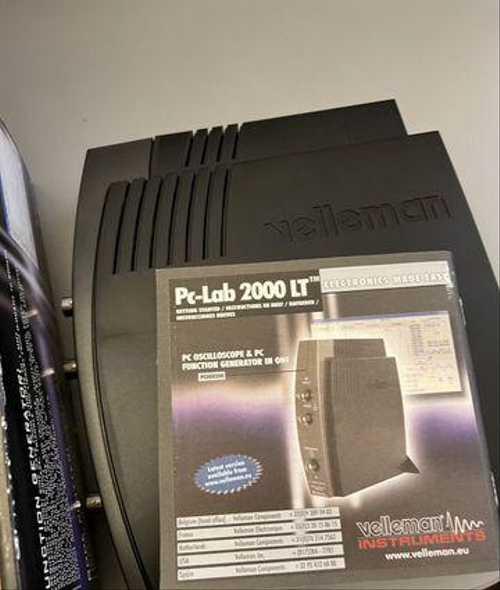 Полная USB лаборатория PC-LAB2000LT, Velleman