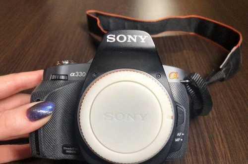 Зеркальный фотоаппарат sony a330 kit 18-55