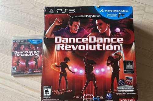 Dance Dance Revolution PS3 (коврик+игра+камера+джо