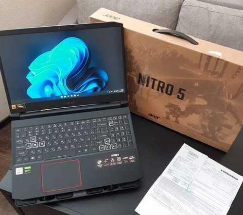 Игровой ноутбук Acer nitro 5 gtx 1660ti 512gb