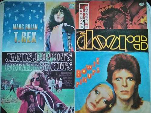 The Doors, Janis Joplin,David Bowie,T.Rex,Stooges