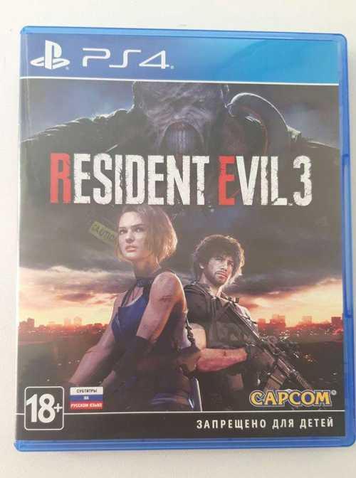 Игра для PS4 Resident evil 3