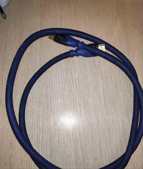 Monster cable hdmi 1.2 метра синий- самая дорогая