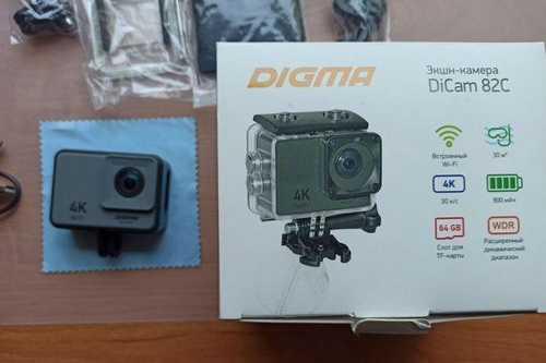 Экшен камера DiCam 82C