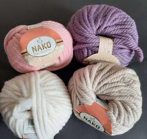 Пряжа Nako Pure Wool +