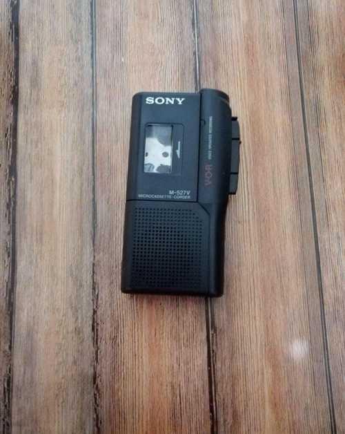 Диктофон Sony M-527 V,микрокассетный