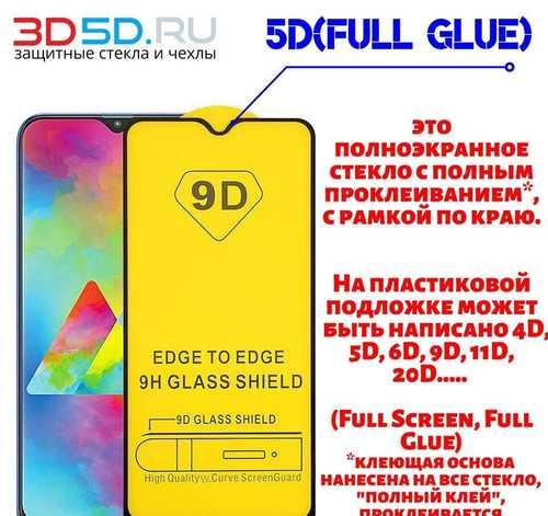 Все типы защитных стекол для 2.5D дисплеев