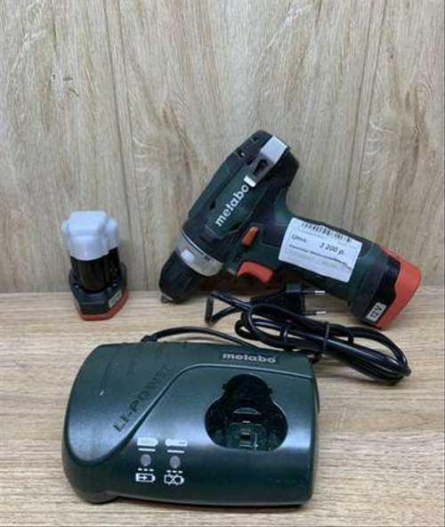 Шуруповерт Metabo power maxx BS 10.8V 2акб