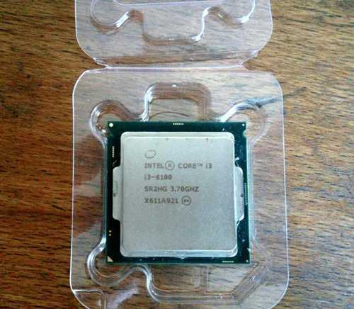 Intel core i3-6100