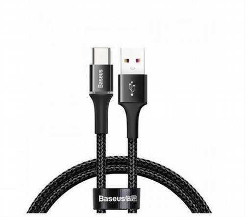 Кабель baseus Cafule USB - Type-C 100W 1м