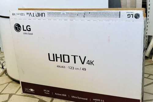 Телевизор LG 49UJ631V/UHD 4K/Smart/Гарантия