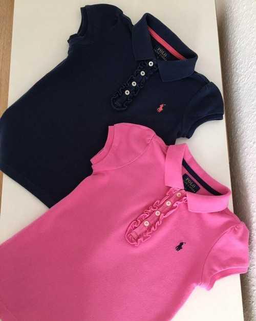 Футболки polo Ralph Lauren для девочки
