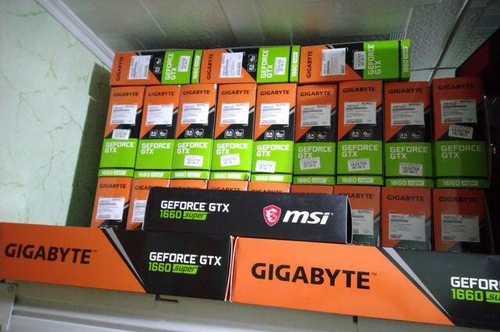 Видеокарта MSI GeForce GTX 1660 super ventus