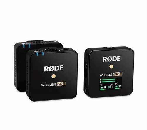 Микрофоны и радиосистемы Rode Wireless Go II