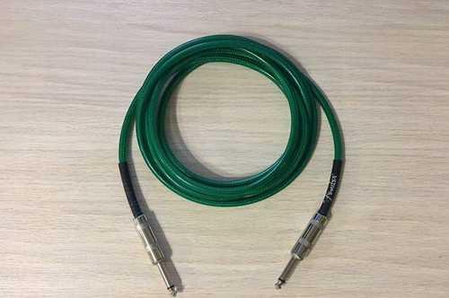 Гитарный кабель Fender 10' California зеленый 3 m
