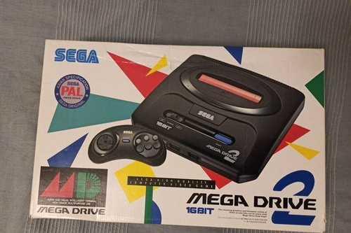 Приставка Sega Mega Drive 2 оригинал Asia PAL