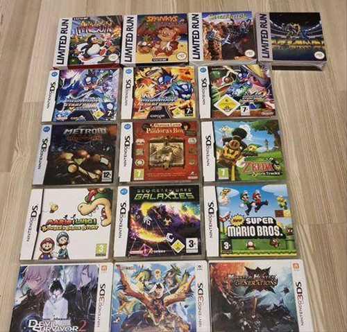 Игры для Nintendo Game Boy, DS и 3DS