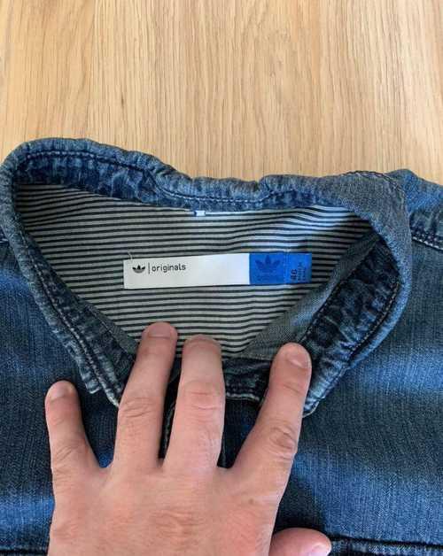 Рубашка Adidas originals blue