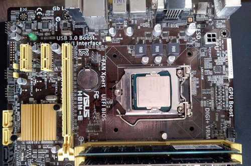 Связка на i3 lga1150