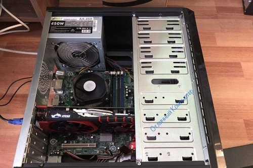 Игровой компьютер MSI с мощным процессором Intel C