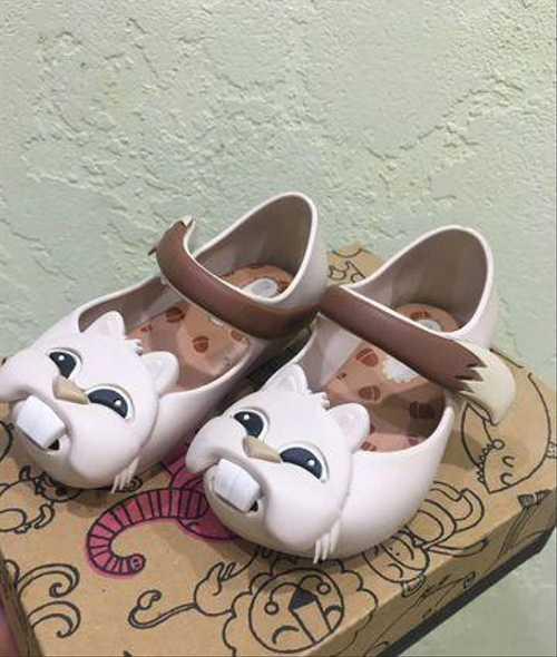 Балетки детские Mini melissa animal lovers