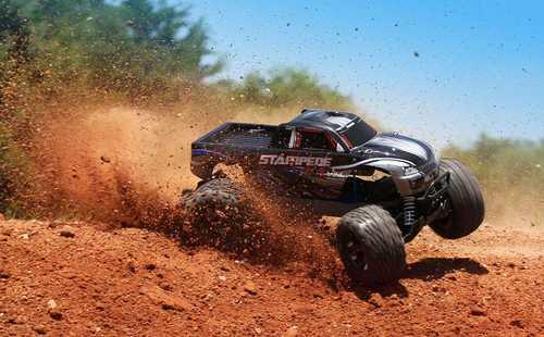 Traxxas Stampede 4x4 VXL TSM TRA67086-4 новый