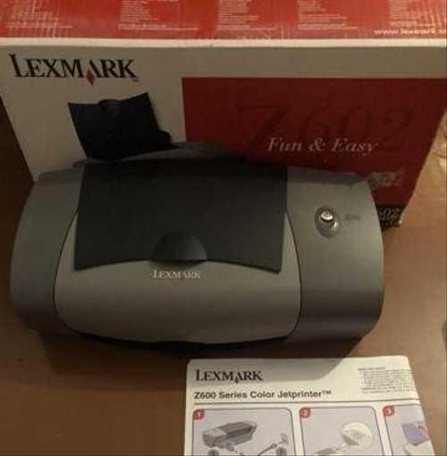 Принтер Lexmark Z600 струйный цветной