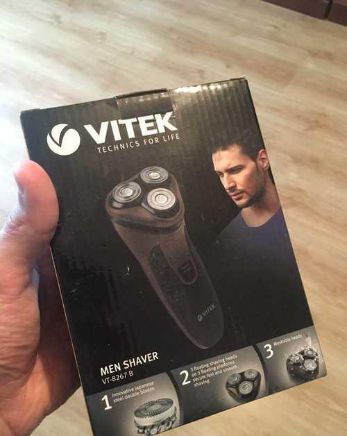 Бритва электрическая vitek vt-8267 b