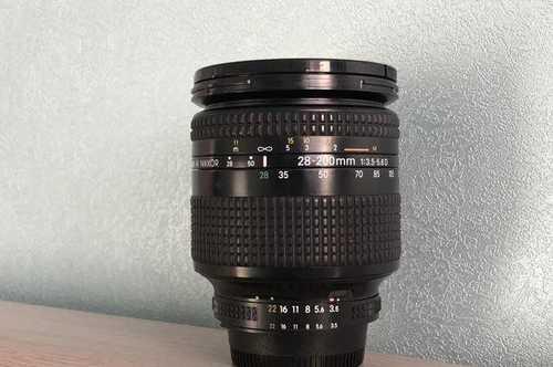 Объектив Nikon 28-200mm f/3.5-5.6D AF Zoom-Nikkor