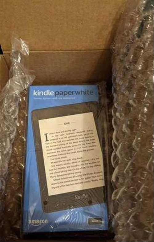 Kindle PaperWhite 2018 10 упаковка не вскрыта