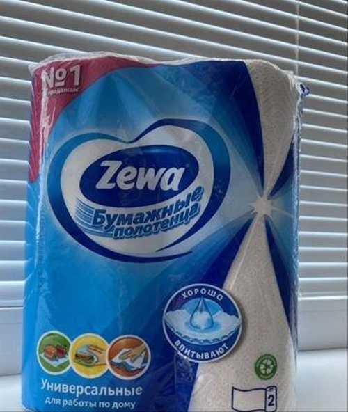 Zewa бумажные полотенца 2 шт в упаковке