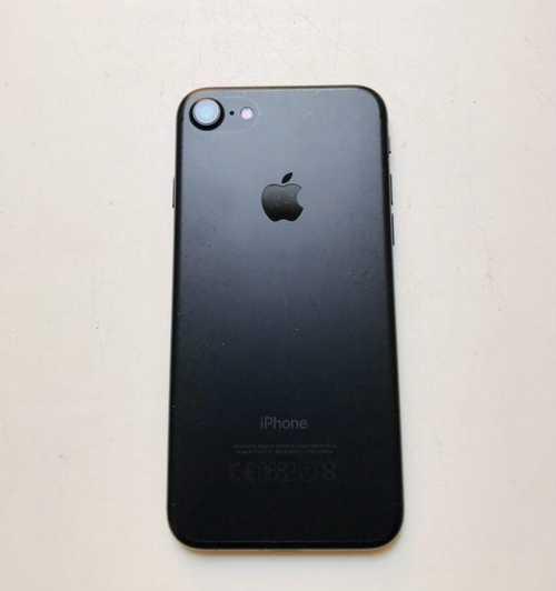 Телефон iPhone 7 128gb black Ростест