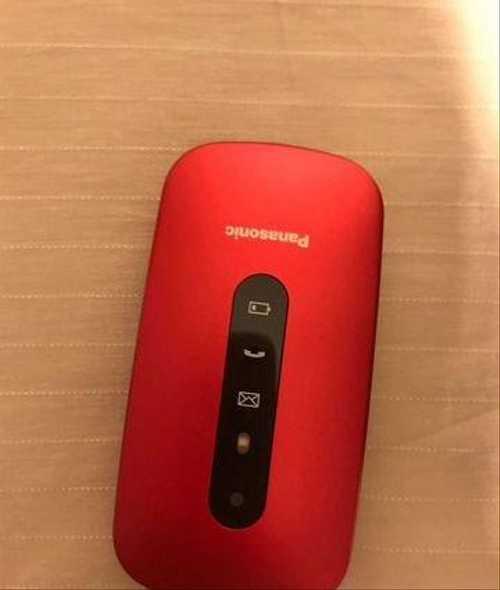 Мобильный телефон Panasonic KX-TU456RU, красный