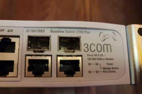 Коммутатор 3com Baseline Switch 2250 Plus 3C16476B