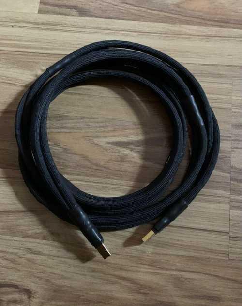 Серебряный USB кабель Gothic Audio, длина 2 метра