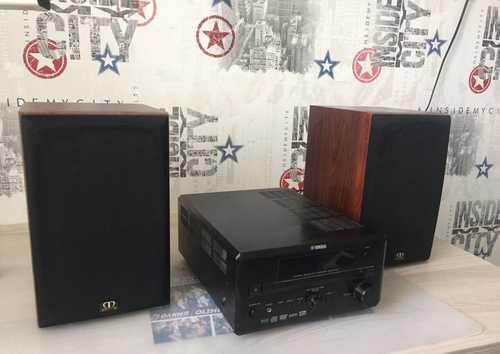 Yamaha PianoCraft RDX-E700 + Monitor Audio Bronze