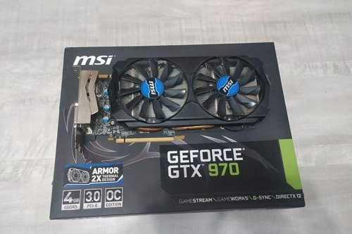 Видеокарта MSI GeForce GTX 970 OC tiger