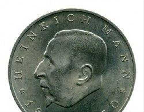 Монета 100 лет со дня рождения Генриха Манна