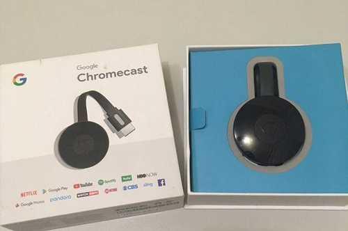 Тв-приставка Google Chromecast