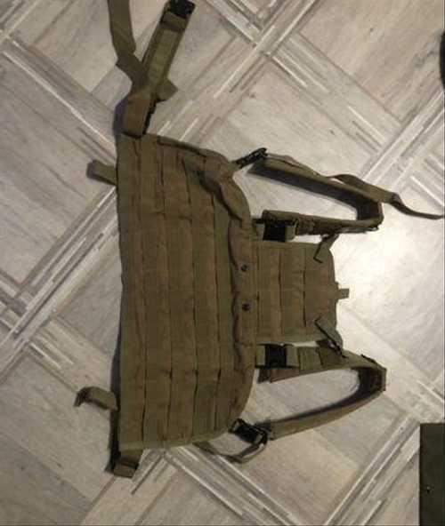 Разгрузочный жилет Chest RIG и тактический пояс с