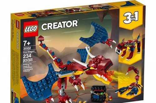Конструктор lego Creator Огненный дракон 31102