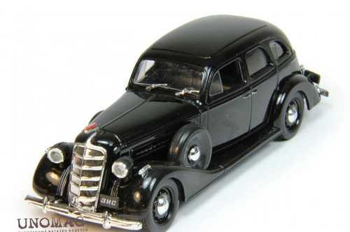 1:43 зис 101, Автолегенды СССР 84, черный