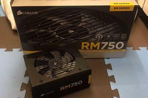 Corsair RM750 полностью модульный блок питания 80