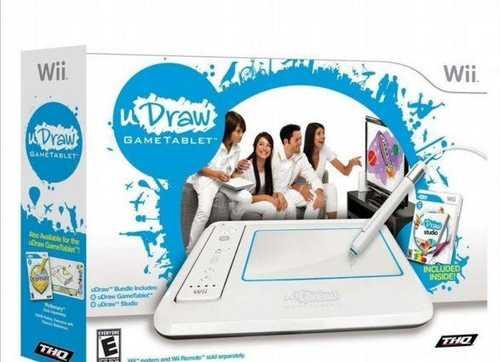 UDraw - Планшет для рисования на Nintendo Wii + 3